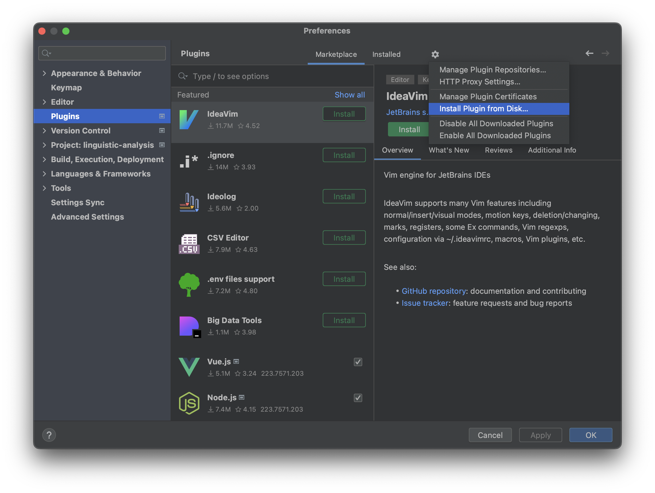 How To Install The Chameleon Plugin For The Intellij Platform